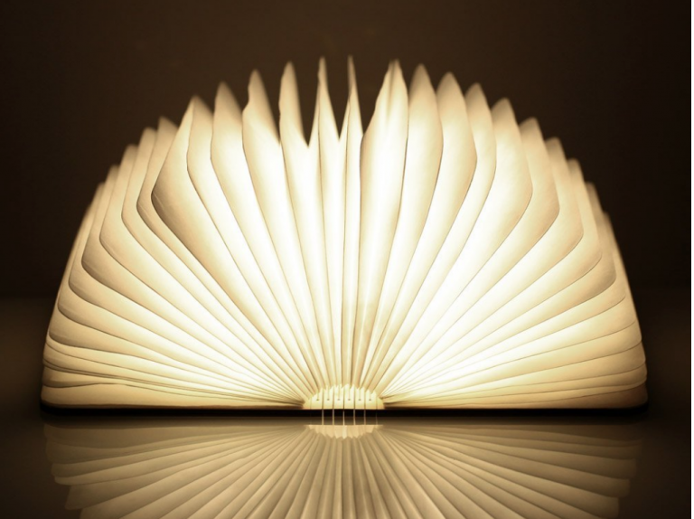 Lámpara Libro Led Plegable Mini Lovetendencias